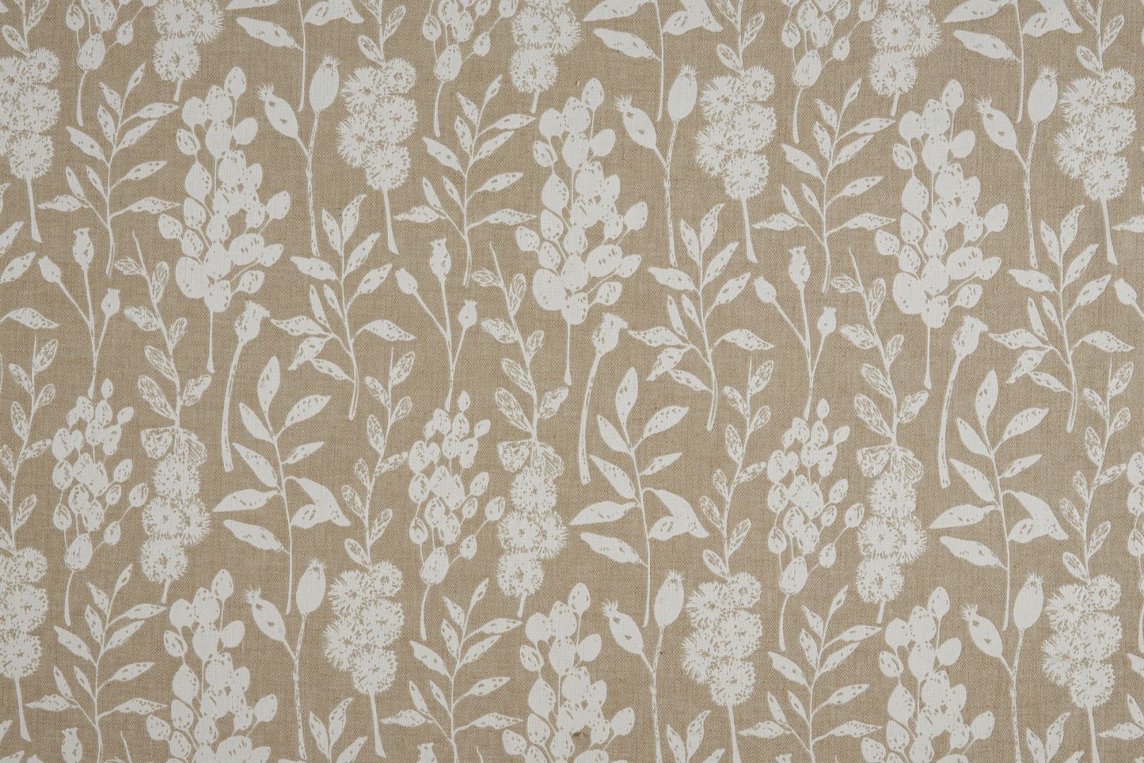 Order Curtains in FLORA - BISCUIT by Beaumont Textiles|Beaumont ...
